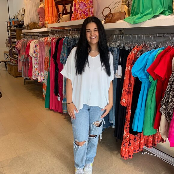 Zenana Outfitters | Tops | New Boutique Zenana Oversize Dolman Off ...